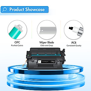 TRUE IMAGE Compatible Toner Cartridge Replacement for Canon 121 CRG-121 CRG121 for Canon imageCLASS D1620 D1650 High Yield Ink Printer (Black, 4-Pack)