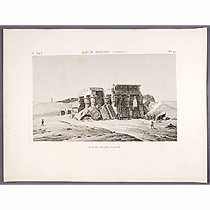 Koum Ombo√ (Ombos).Vue du Grand Temple.