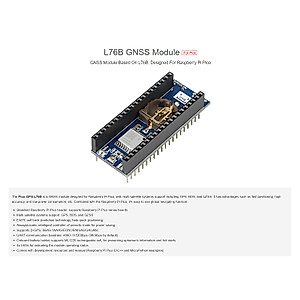 Waveshare L76B GNSS Module for Raspberry Pi Pico GPS/BDS/QZSS Support
