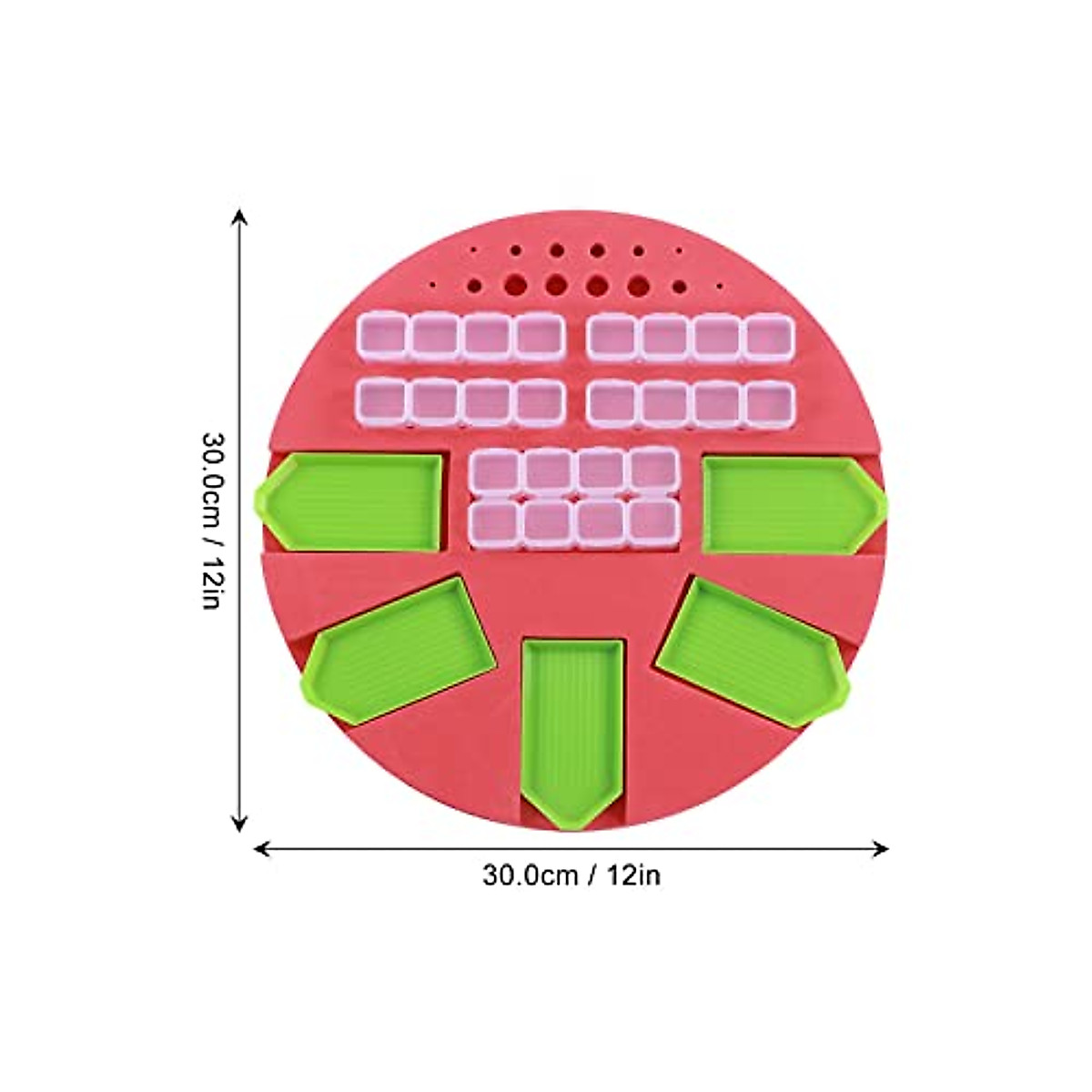 Pssopp Rhinestone Painting Tools Tray Storage Rack, Rhinestone Painting Tools Accessories Kit Storage Containers for DIY Craft Arts