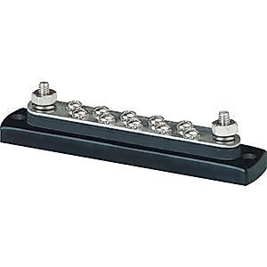 The Excellent Quality Blue Sea 2301 150 Ampere Common BusBar 10 x #8-32 Screw Terminal