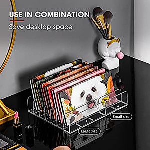 FoxFoxes Eyeshadow Palettes Acrylic Makeup Organizer - Eyeshadow Palette Cosmetic Organizer Eyeshadow Eyeshadow Palettes Makeup Organizer (1Pack-Small)