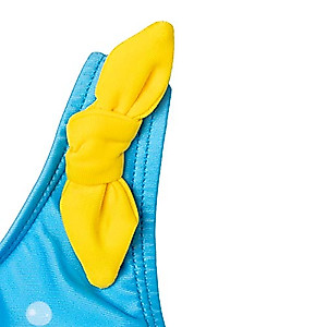 Baby Shark Toddler Girls Swim Rash Guard Tankini Top Bottom Set Blue 4T