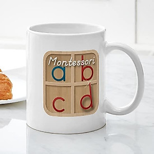 CafePress Mobile Montessori Movable Alphabet Icon Mug 11 oz (325 ml) Ceramic Coffee Mug