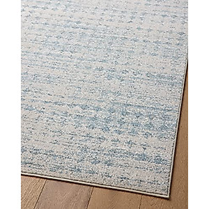Loloi II Kamala Collection KAM-04 Sky/Dove, Transitional 2'-3" x 3'-10" Accent Rug