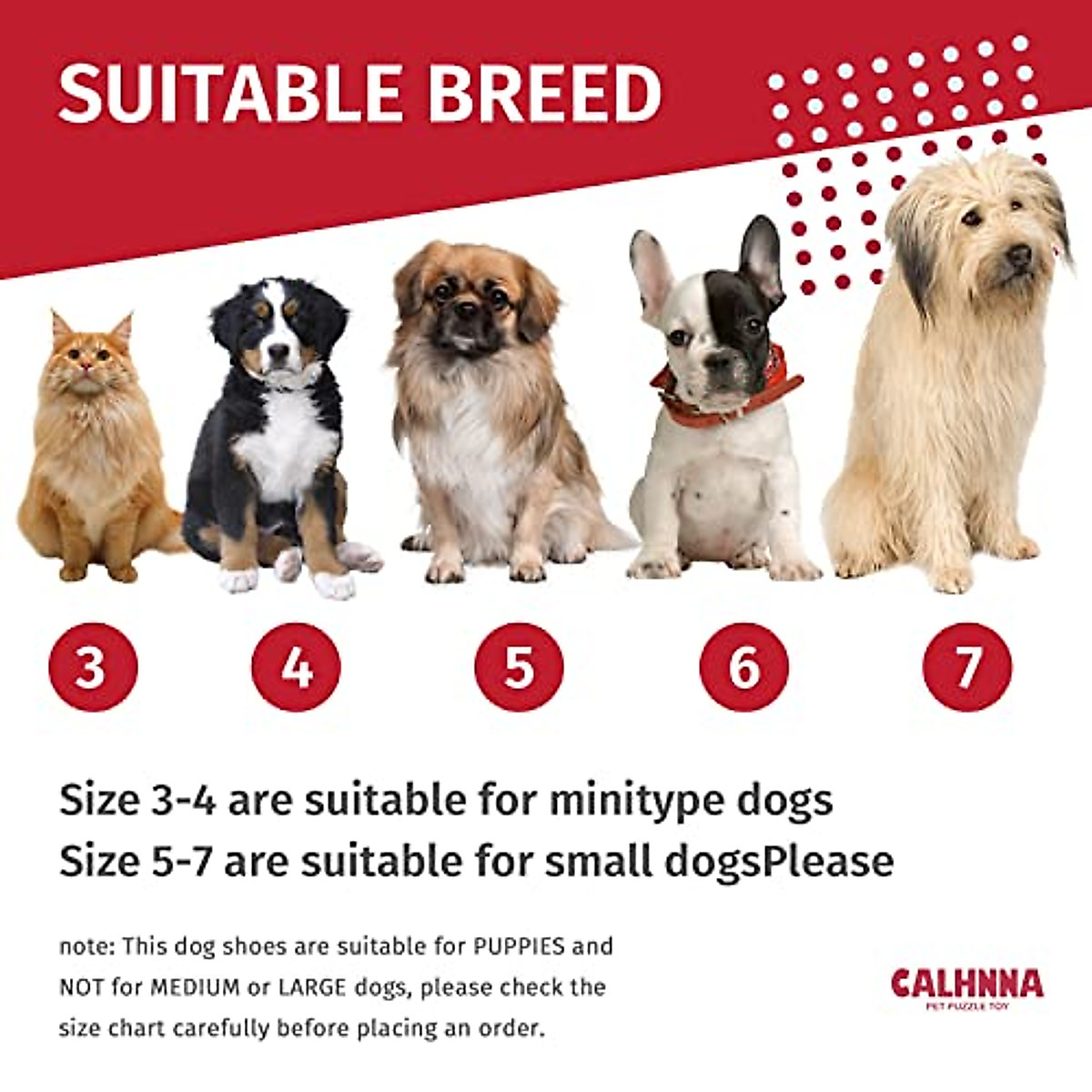 CALHNNA Dog Shoes Puppy Paw Protectors Dog Shoes for Hot Pavement Dog Boots with Anti Slip Socks Cat Dog Booties for Small Medium Dogs Pink 3 Red 7