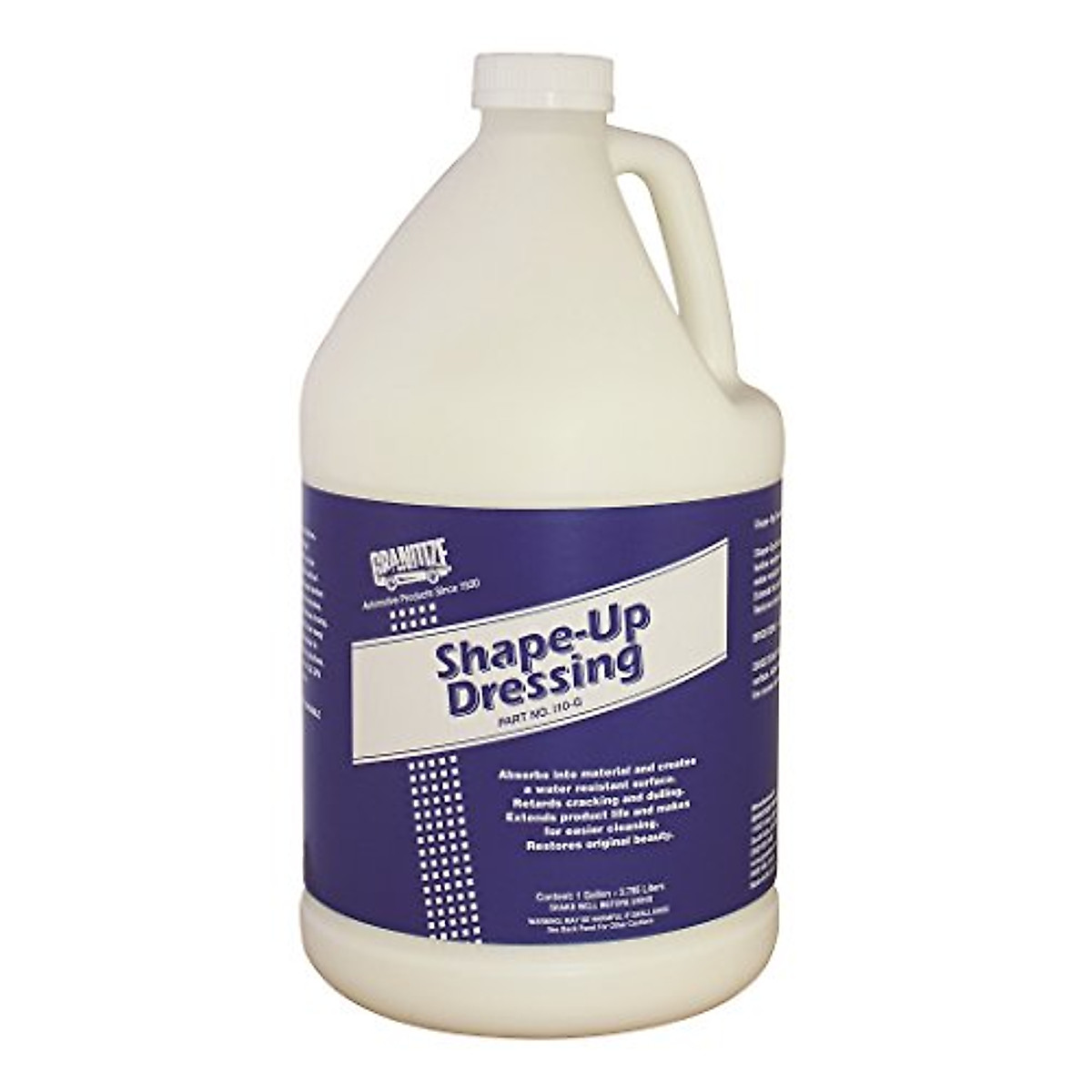 Granitize I-10 Auto Shape Up Rubber-Plastic-Vinyl Dressing - 1 Gallon