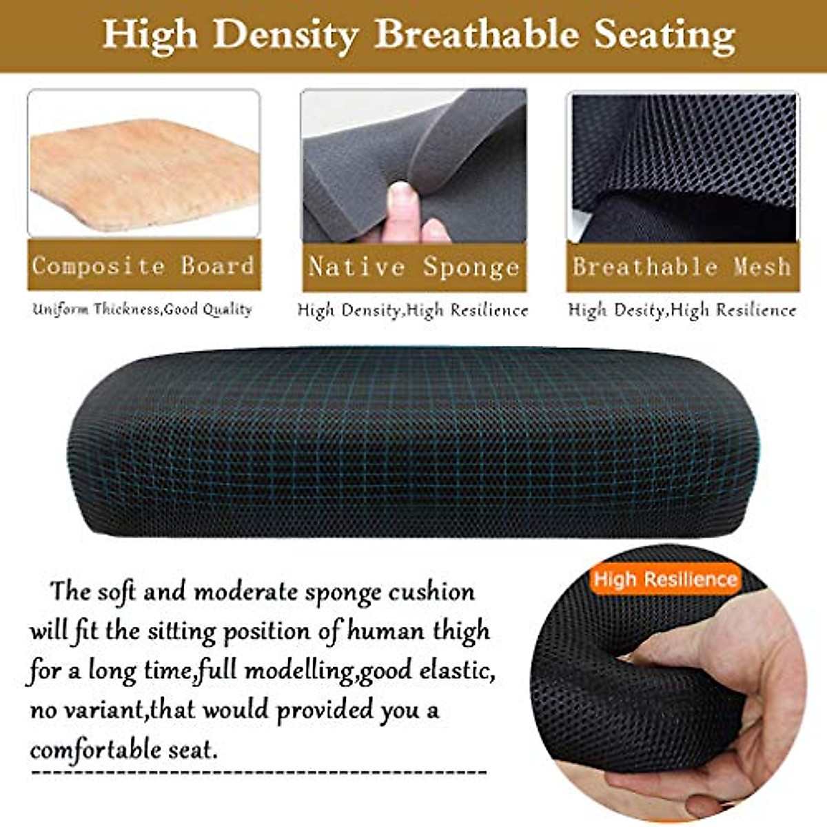 Office Chair Ergonomic Desk Chair, Mid Back Mesh Computer Chair- Executive Office Chair Rolling Swivel Adjustable Stool,Modern Task Chair with Armrests Lumbar Support Wheels for Woman Girls,Black