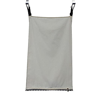 HDHYK Adjustable Space Saving Door Hanging Laundry Hamper Bag Dorm Laundry Bag,Wide Open Top Over The Door Laundry Hamper with Free Hanging Hooks