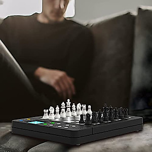 Electronic Chess Set, Computer Chess Game, Chess Set Board Game, Portable Travel Chess Computer Set for Adults, Unique Chess Sets Pen with Large Display Gift