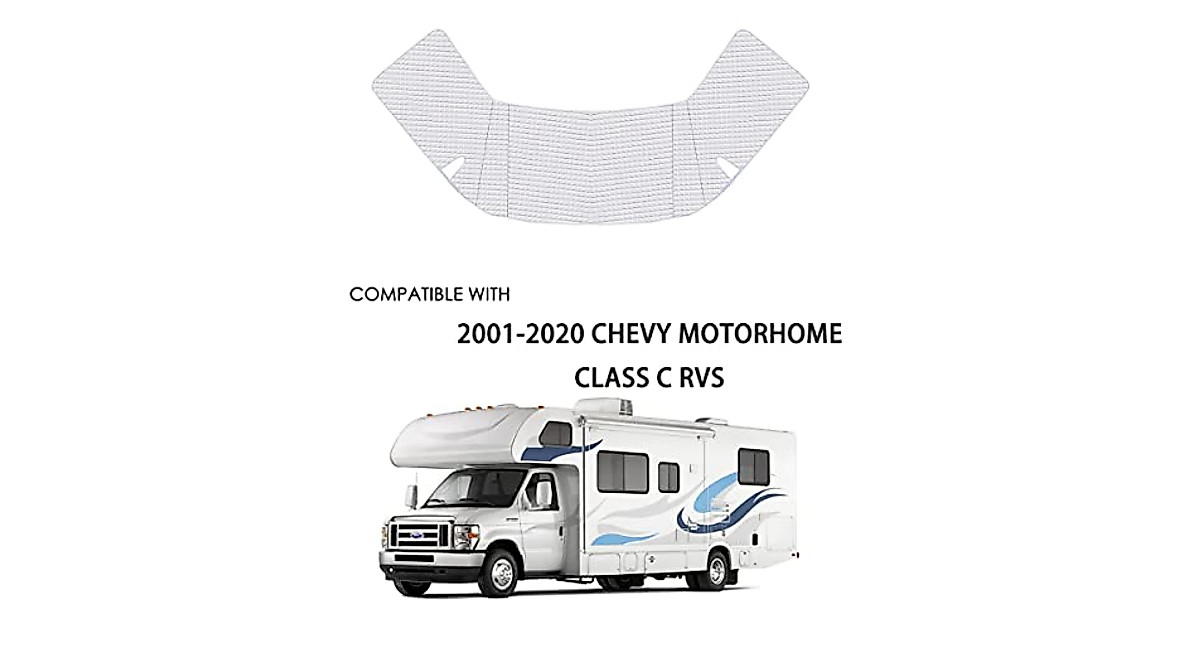 VANNCAMP Windshield Cover for Chevy Motorhome (2001-2020)