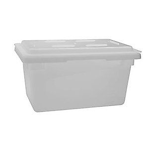 Winco PFFW-6 White 26" X 18" X 6" Food Storage Box-PFFW-6