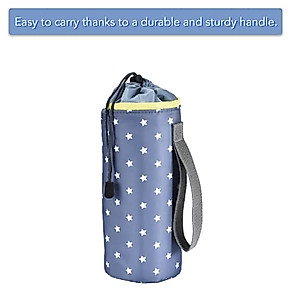 Light Autumn Lego Storage and Play Mat Bag - Compact Toy Organizer Bin for Kids Room - Drawstring Toy Holder for Fast Storage - On the go, Easy to Carry Toy Container during Travel