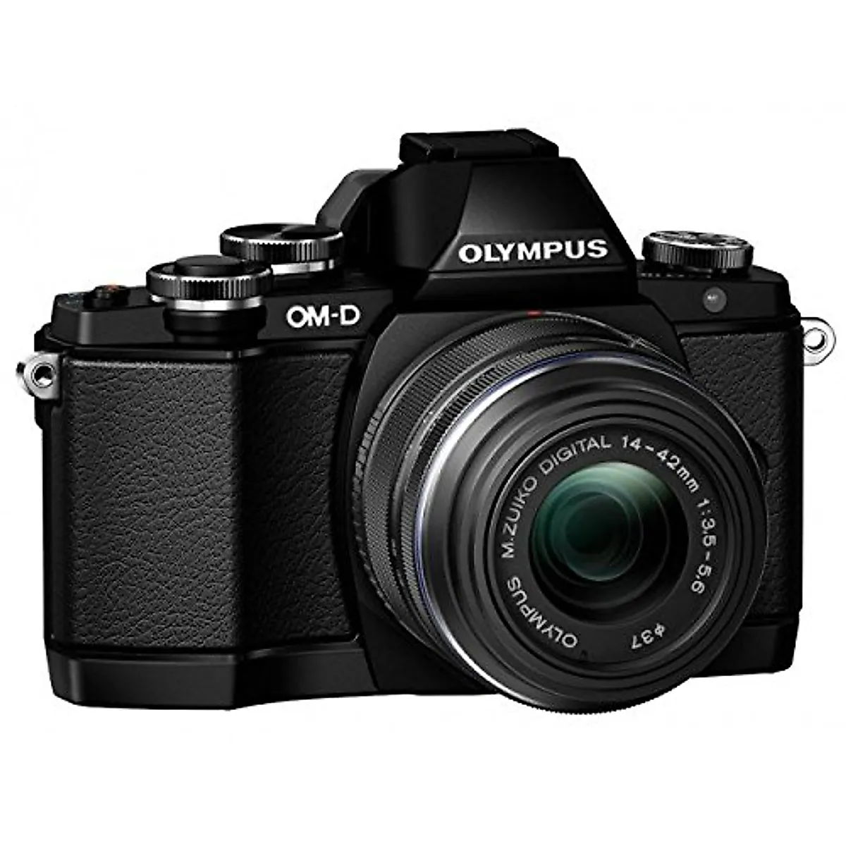 Olympus OM-D E-M10 Mirrorless Digital Camera with 14-42mm F3.5-5.6 Lens (Black)
