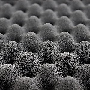 AOOCY Small Hard Carrying Case with Pluck Foam Interior for iPhone, GoPro, Camera, and More- 14 x 10.4 x 3.5 Inches, Black