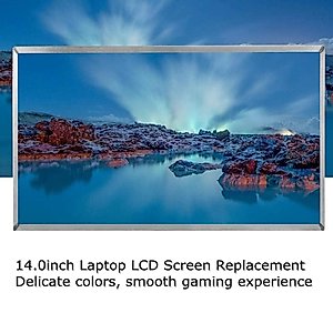 Tangxi Laptop LCD Screen, 14.0inch 1366x768 High Resolution LCD Display Screen for Samsung RV411 RV420 RV408 RV425 R428 RV415