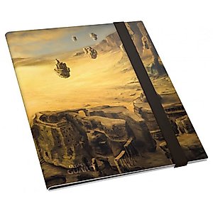 Ultimate Guard Flexxfolio Lands Edition | 9 Pocket Trading Card Album Folder, 360 Side-Loading Pockets for Card Collection Binder, Plains Cover Storage Book designed for Double-Sleeved Cards