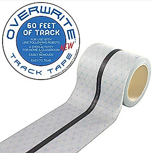 Overwrite Sticker Codes (Codes Pack) and Track Tape (3-Roll Pack) for use with Ozobot