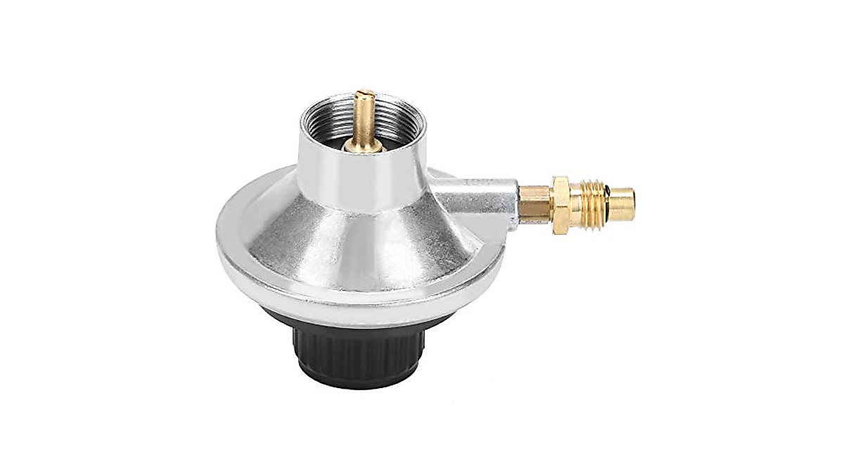 Yosoo Gas Adjustable Regulator, 1"-20UNF Propane Gas Grill Control ...