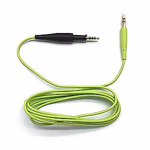 K450 Replacement Audio Cable Headphone Extension Audio Cable Cord Compatible with AKG K450 K451 K480 Q460 Headphones(Green/1.5M)