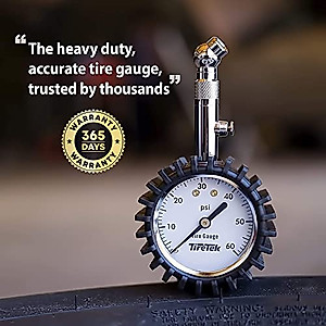 Tire Pressure Gauge for Cars (0-60 PSI) - Tire Gauge for Tire Pressure, Heavy Duty Air Pressure Gauge ANSI Certified - Car Accessories