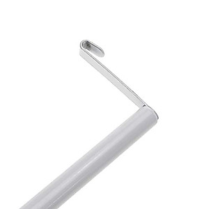 PrimeMatik DY096-VCES White 35 cm Hanging Rod for Cube Modular Organizer Closet 2 Pack (DY096)