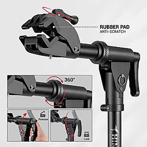Himiway Bike Repair Stand, Bench Mount Bike Stand E-Bike Repair Workstand, Adjustable Quick Release Bicycle Maintenance Rack Bike Clamp Workbench Work Stands for Road Mountain Bike