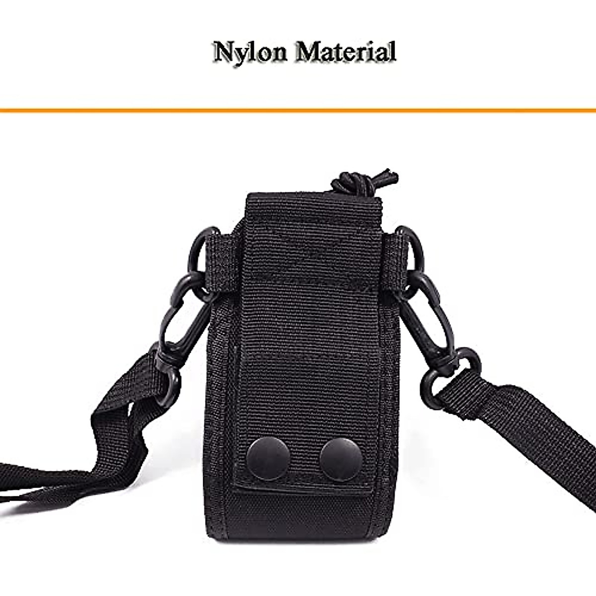 Two Way Radio Case Universal Pouch Bag Holster for GPS Kenwood Yaesu Icom Motorola Baofeng UV5R UV82 TYT UV5RA HYT 888S Retevis H777 Walkie Talkie Nylon Multi-Function