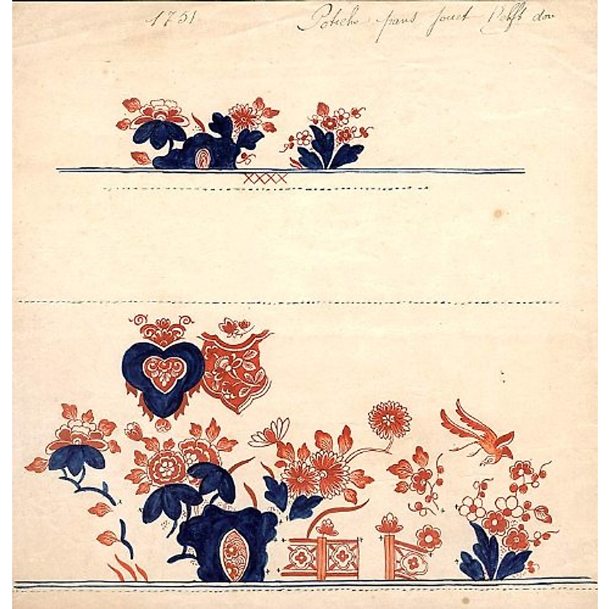 An original design for porcelain
