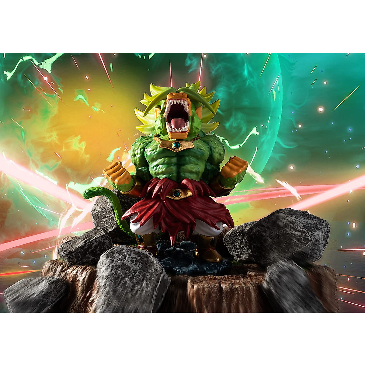 KELAKE GK Broli Figure Great Ape Broli Figure Statues Figurine DBZ Super Saiyan Actions Figures Birthday Gifts PVC 5.5 Inch