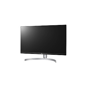 LG 27UN850-W 27" 4K (3840x2160) 144Hz 5ms IPS FreeSync Monitor, Silver (Renewed)