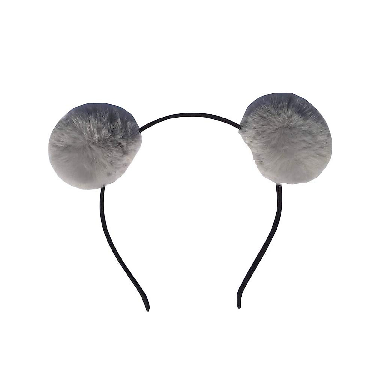 Pom Pom Headband Hairband Headwear Head Hoop Animal Cute Soft Fluffy Style for Girls Boys Costume