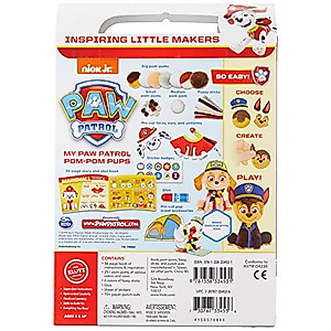 Klutz My PAW Patrol Pom-Pom Pups Jr. Craft Kit Brown/a