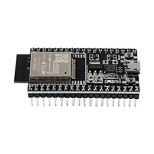 2 Sets ESP32-DevKitC core Board ESP32 Development Board ESP32-32D WiFi+Bluetooth Compatible IoT NodeMCU-32 with 38Pins ESP32 Type-C USB and Micro USB Expansion Board