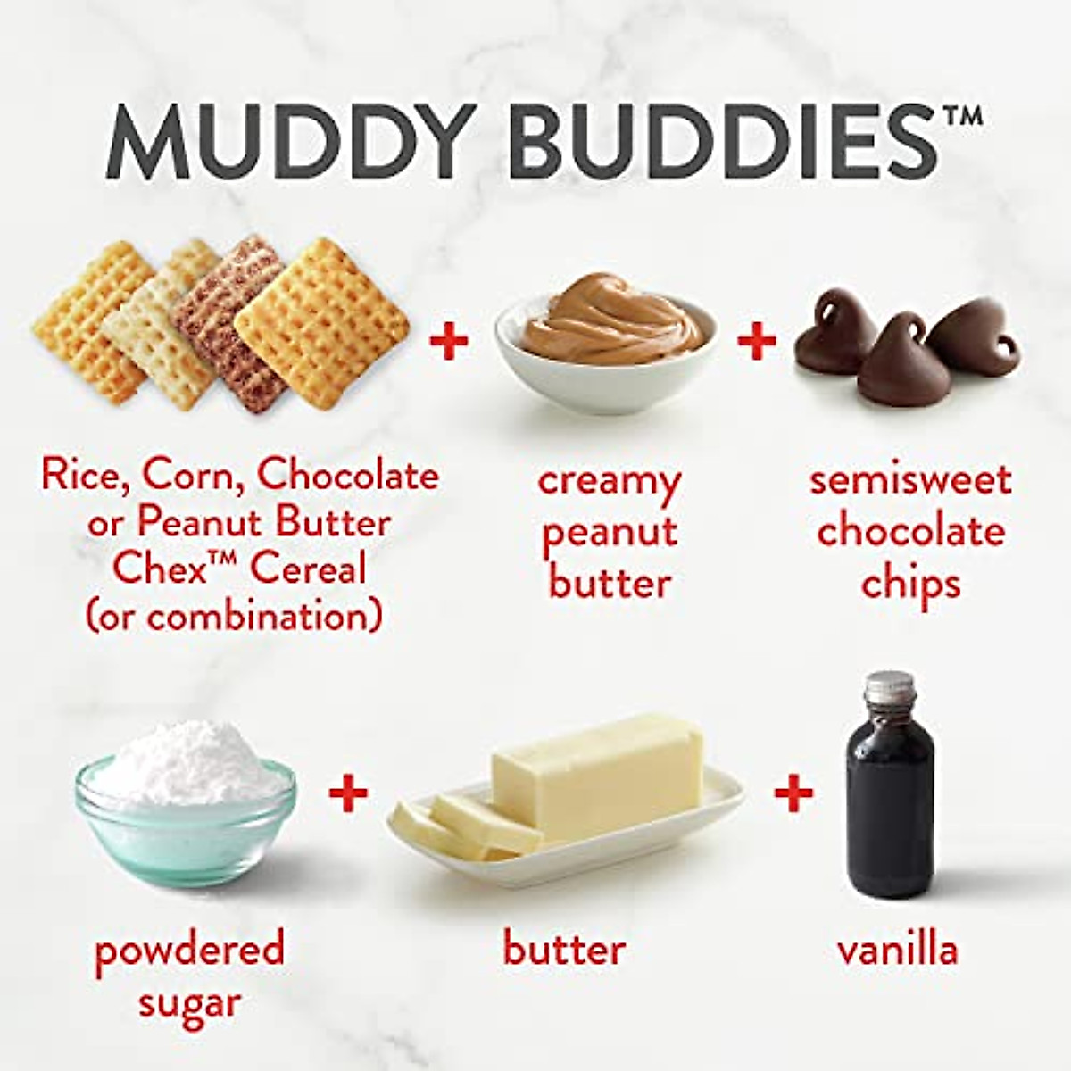 General Mills Peanut Butter Chex Cereal, Gluten Free Breakfast Cereal, Made with Whole Grain, 12.2 OZ