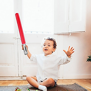 12Pcs Inflatable Lightsaber Swords for Star Wars Themed Cosplay Party,Halloween/Christmas Party Bags Stocking Stuffers Favors Inflatable Games Toys Gifts for Kids Adults