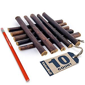 ValueBull USA Collagen Sticks, Premium Beef Small Dog Chews, Thin 6 Inch, 10 Count - Natural & Safe, Single Ingredient, Long Lasting, Healthy for HIPS, Joints, Skin & Coat