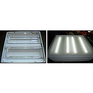 jimwhen 10 Pack T8 T10 T12 U-Bend Light Fixture,LED U Shaped Bulbs,18W(40W Equivalent),2200LM Super Bright,5000K Daylight,Dual-End Powered,Ballast Bypass,2FT LED U Bent Light Bulb for Office,School