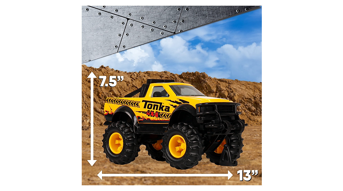 Tonka Steel Classics 4x4 Pickup Truck - Durable & Fun