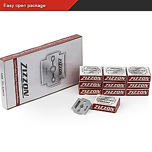ZIZZON Callus Shaver Replacement Blades 100 Count