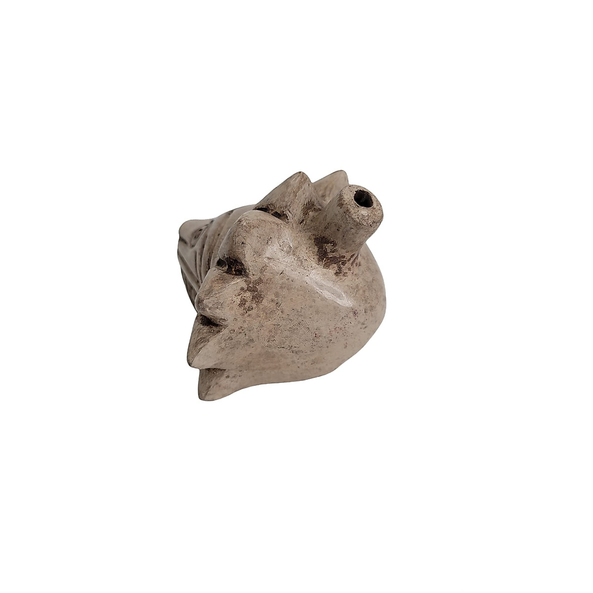 Quetzalcoatl Death Whistle Made Of Clay, Replica Of Items Found In Aztec Temple. (Natural)