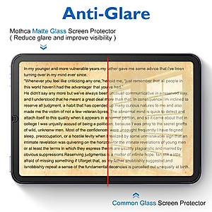 Mothca 2 Pack Matte Glass Screen Protector for iPad Mini 8.3” A17 Pro (2024) & Mini 6 (2021) with Alignment Frame, Anti-Glare & Anti-Fingerprint Tempered Glass Film for iPad Mini 7/6, Smooth as Silk