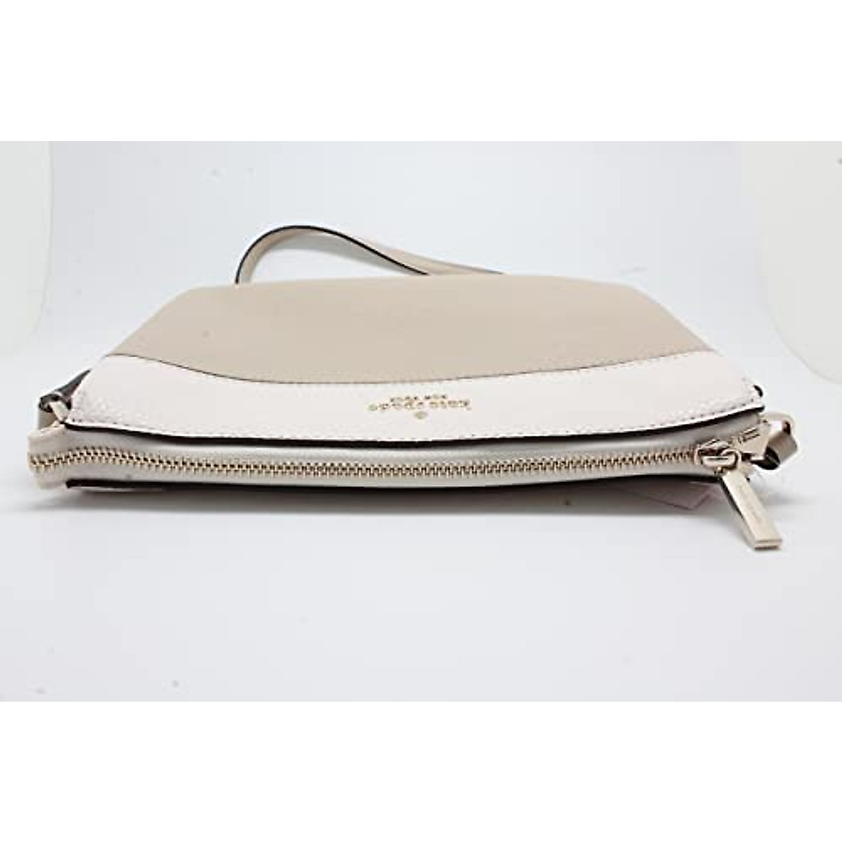 Kate Spade New York Leila Colorblock Triple Gusset Crossbody in Light Sand