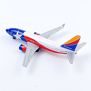 WngAur Southwest N8660A Airplane Model, Die-cast Metal Planes Aircraft Suitable for Collection and Birthday Gifts