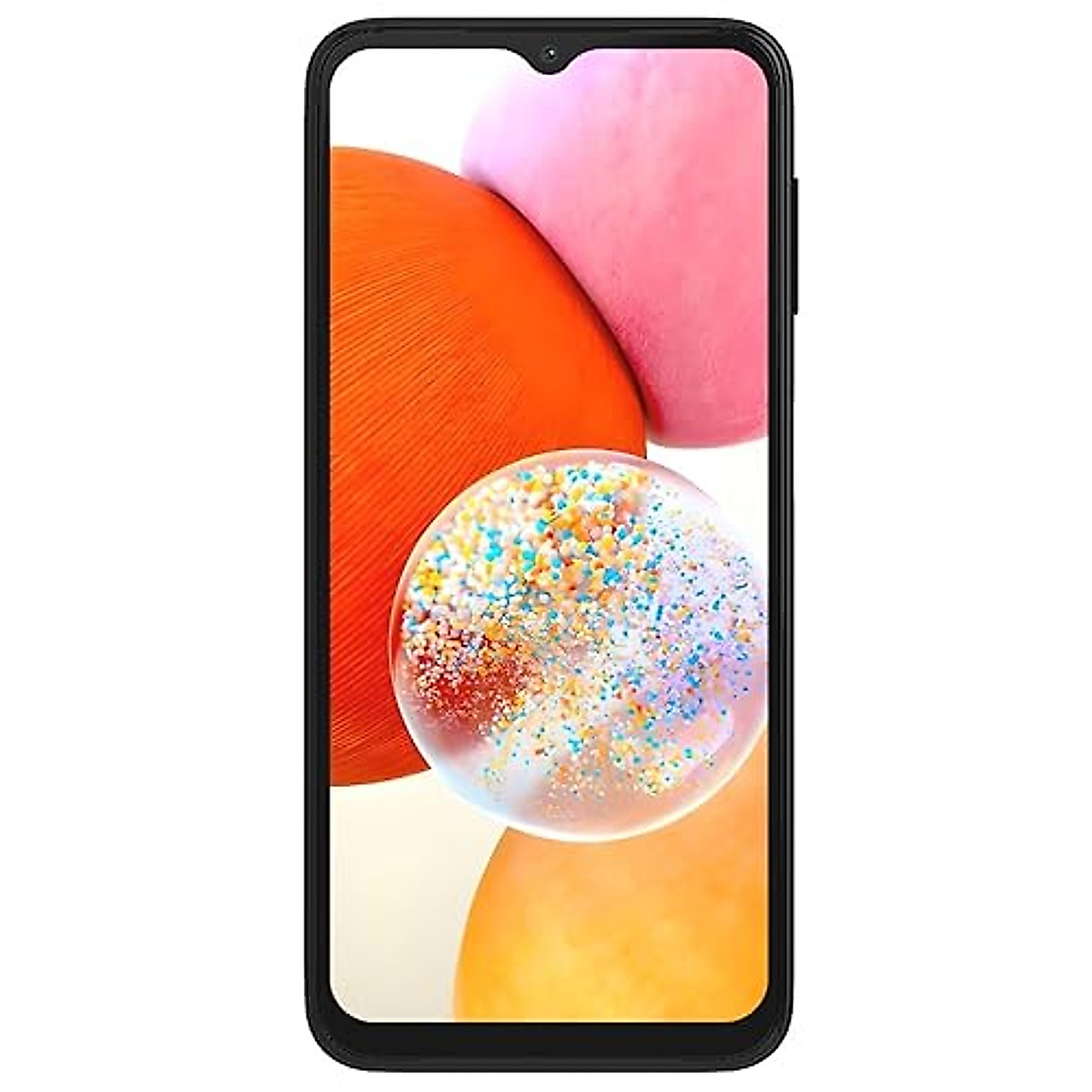 SAMSUNG Galaxy A14 (128GB, 4GB) 6.6", Android 13, 5000mAh Battery, 50MP Triple Camera, Dual SIM 4G Volte GSM Unlocked International Model A145M/DS (w/ 256GB SD, Black)