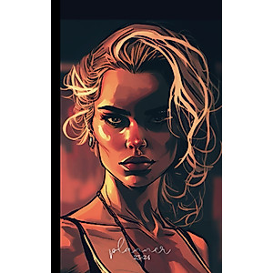 2023-2024 PLANNER: "BLONDE" Weekly planner. September 2023 to August 2024. Weekly. Annual, monthly and weekly calendar. Timetable. 6 x 9 inches. 139 pages.