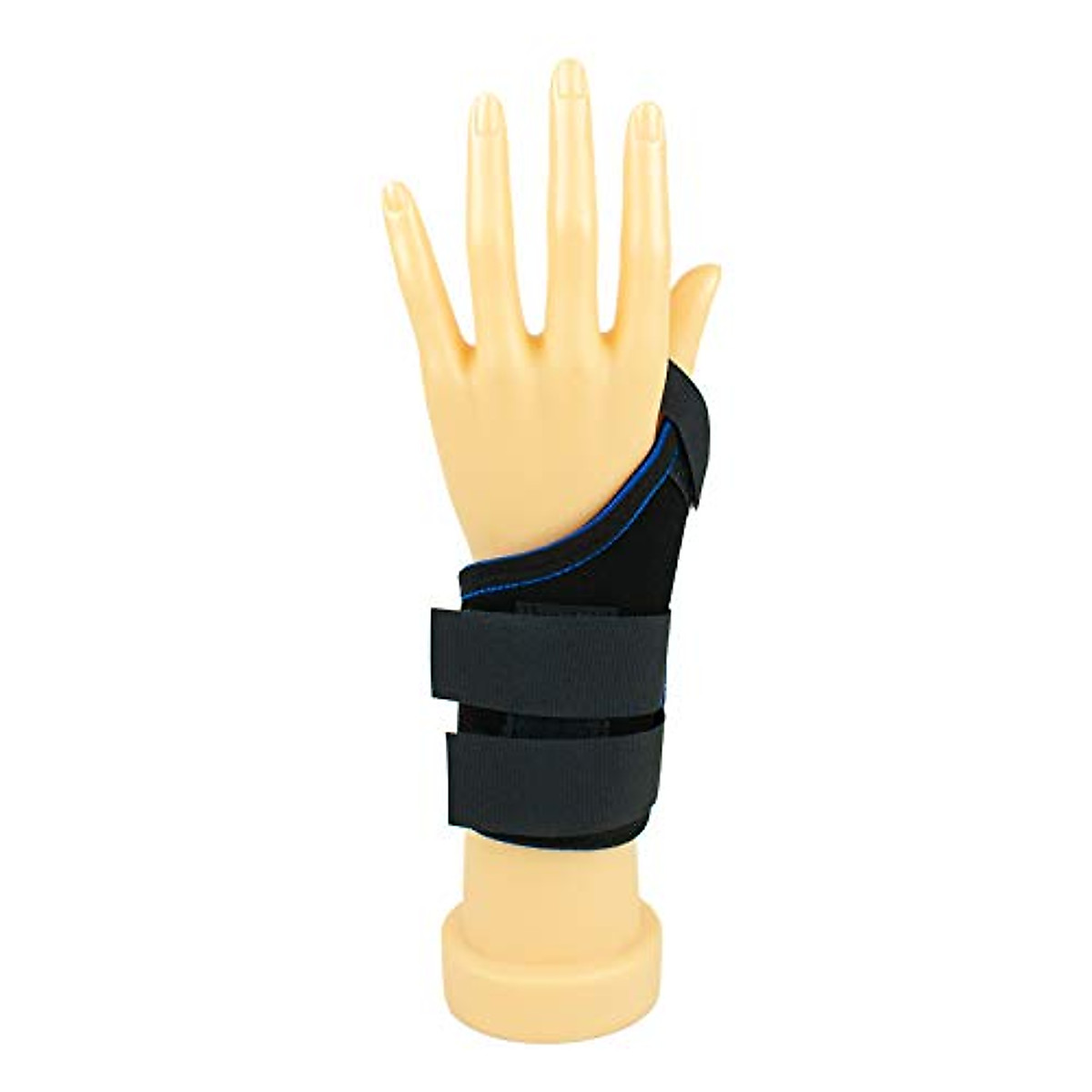 Thermo-Form Thumb Splint with Thermoplastic Insert for Custom Fit & Proper Thumb Positioning, Perfect for Thumb Arthritis, MCP Joint Injuries, Tendonitis and Fractures, Left, X-Small, 6" Mid Length