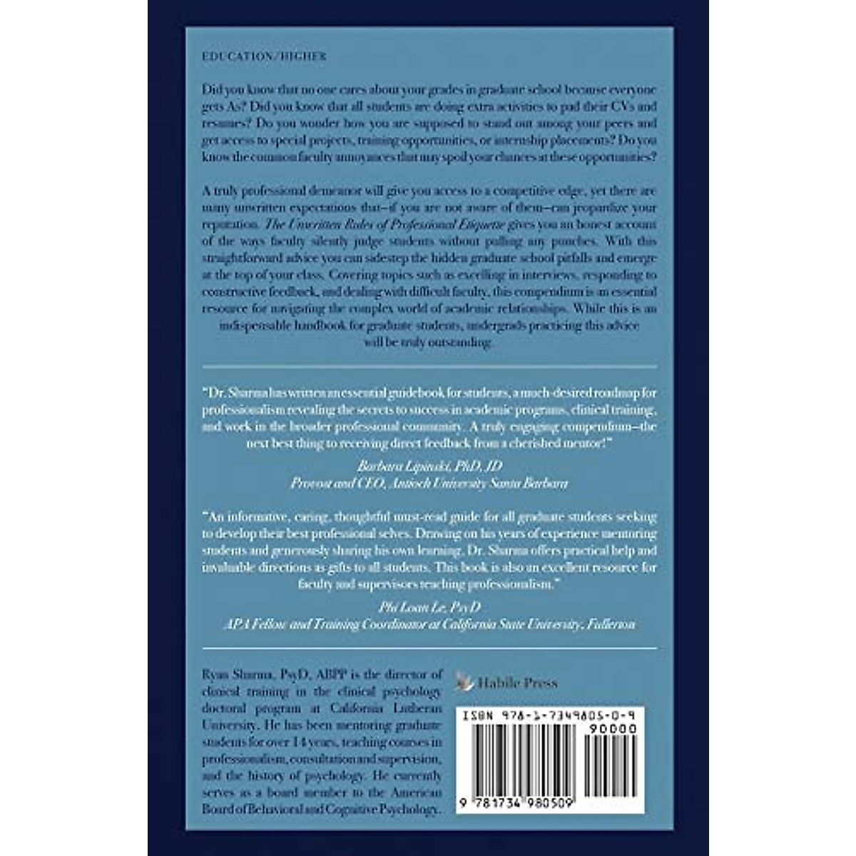 The Unwritten Rules of Professional Etiquette: Building a Positive Reputation in Graduate School