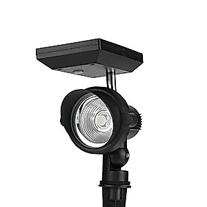 PBOHUZ Garden Light-Solar Powered 7W LED Ground Light Outdoor Lawn Lamp for Home Garden Illumination