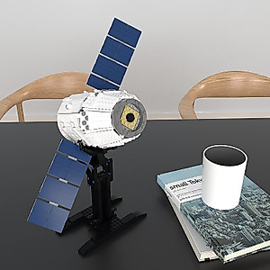 NASA SpaceX Dragon Building Kit for Ages 6+,Unmanned Resupply Spcaecraft Model Kit, Cargo Dragon Creative NASA Building Toys (816 PCS)